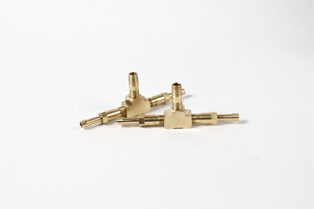 BRASS T CONNECTION SET FOR DUAL CYLINDER APPLICATION - Insta-Trim Boat ...